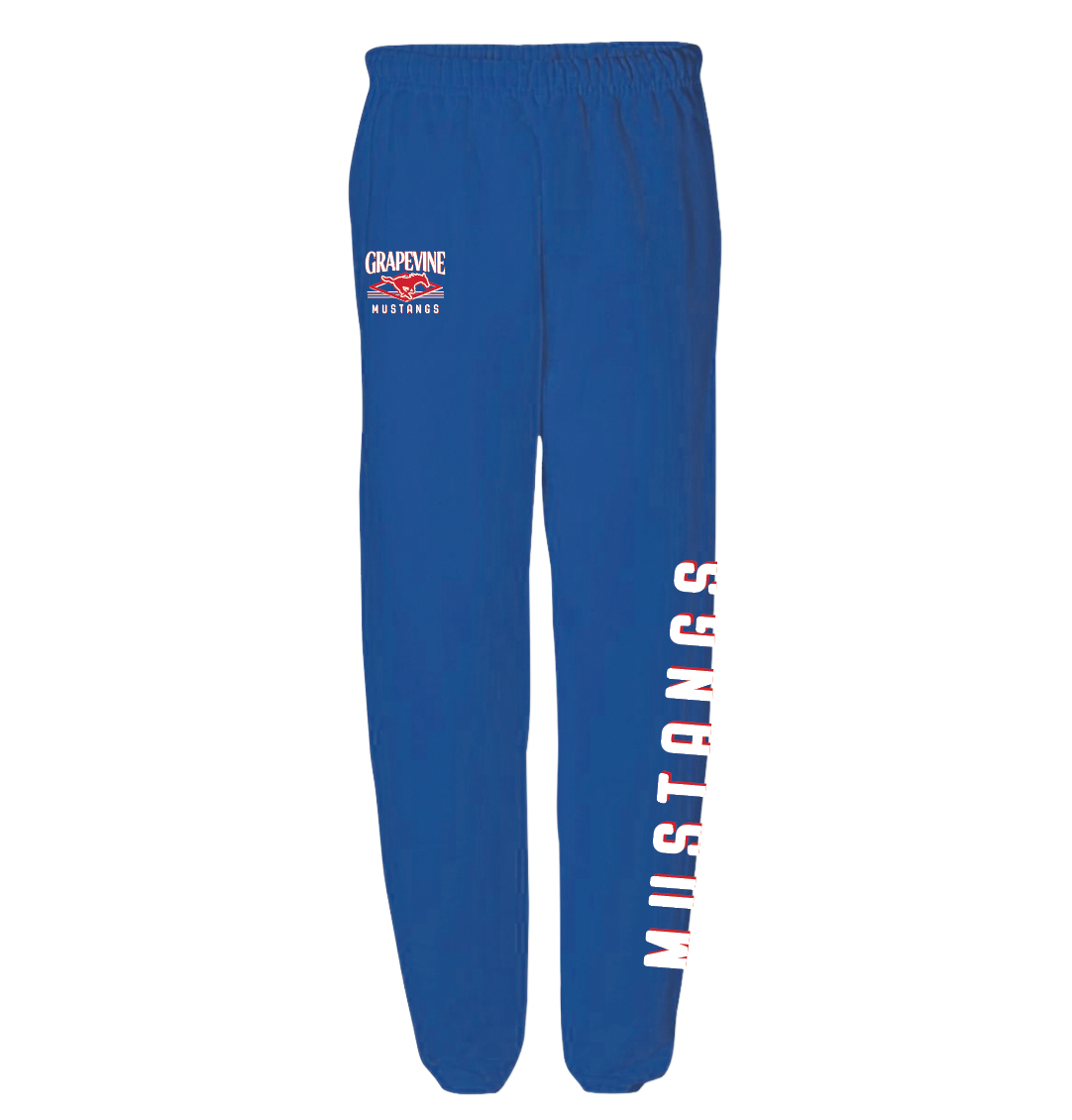 GHS Stang Nation Sweatpant in Blue – Grapevine Mustangs